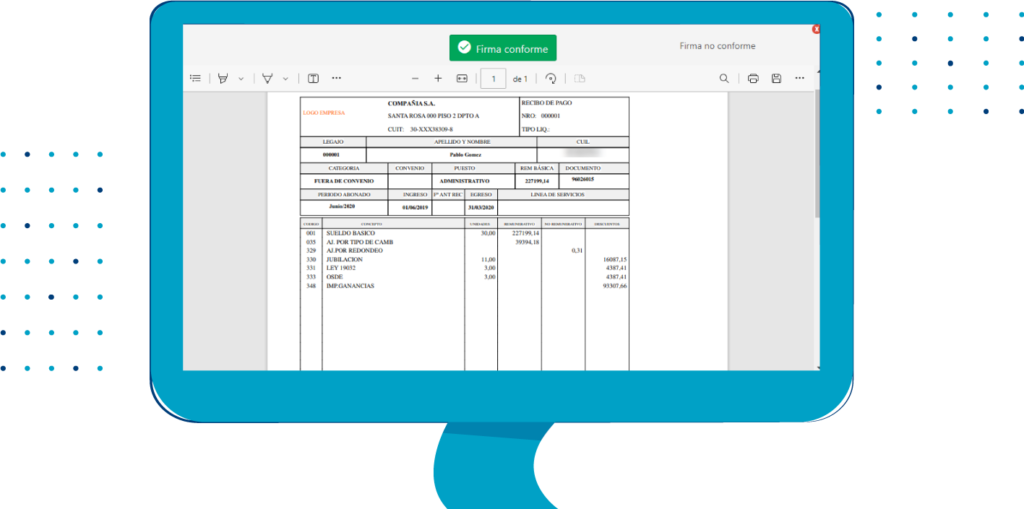 Recibo Digital - Hoy lo Firmo